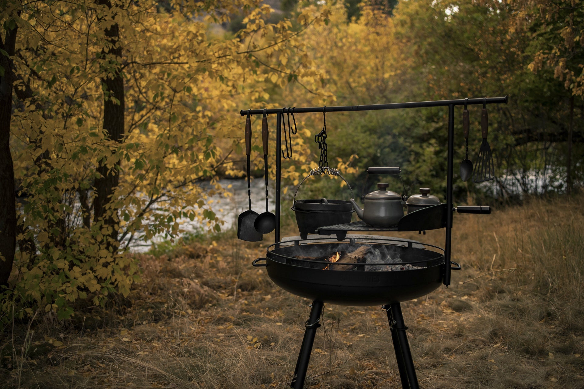 7 Firepit Grill Cooking Methods - Cowboy Firepit Grill – Barebones