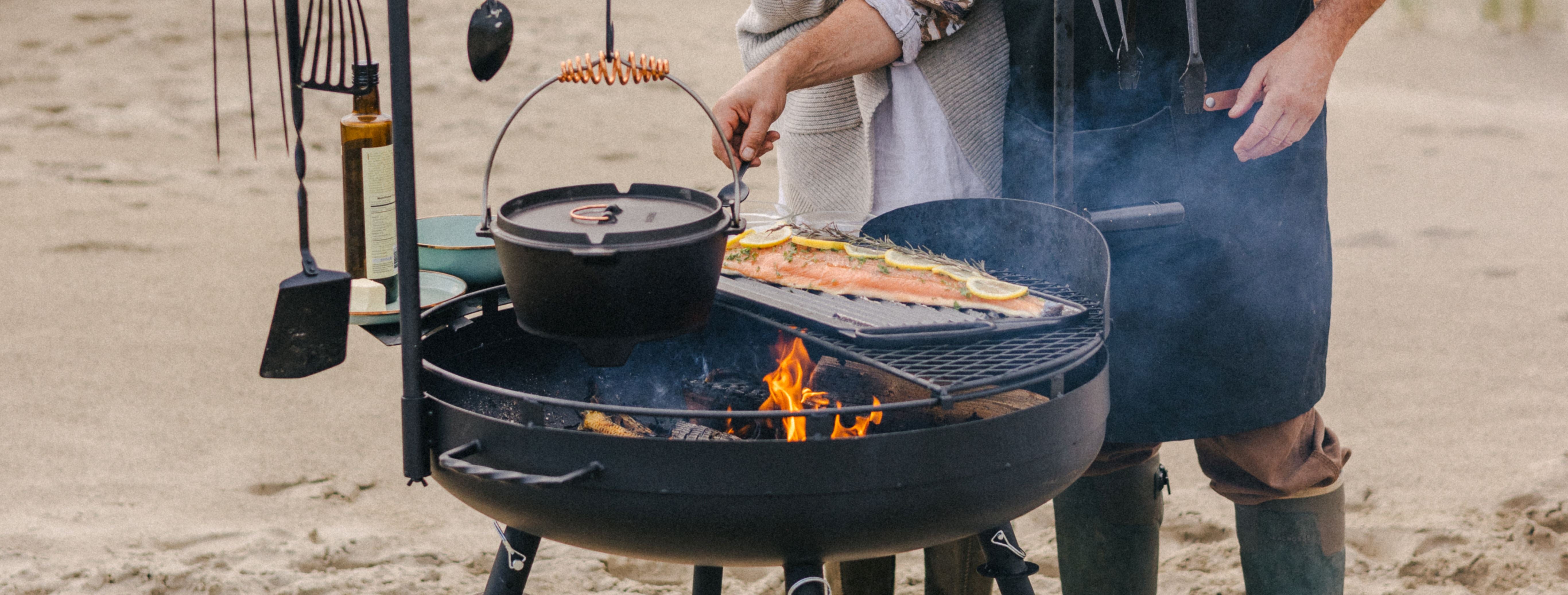 How To Grill Fish on the BBQ and Campfire | Barebones