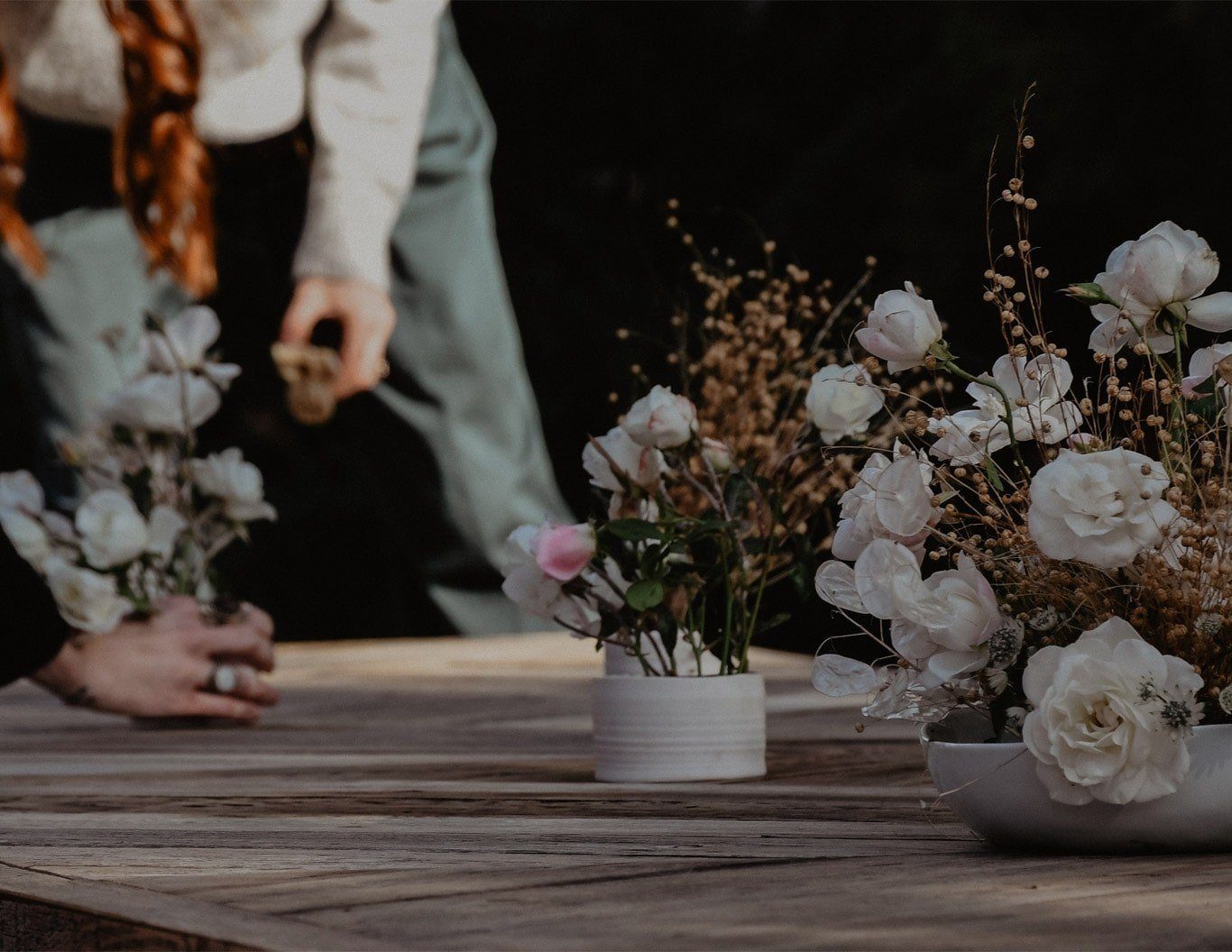 Foraged Winter Arrangement – Barebones