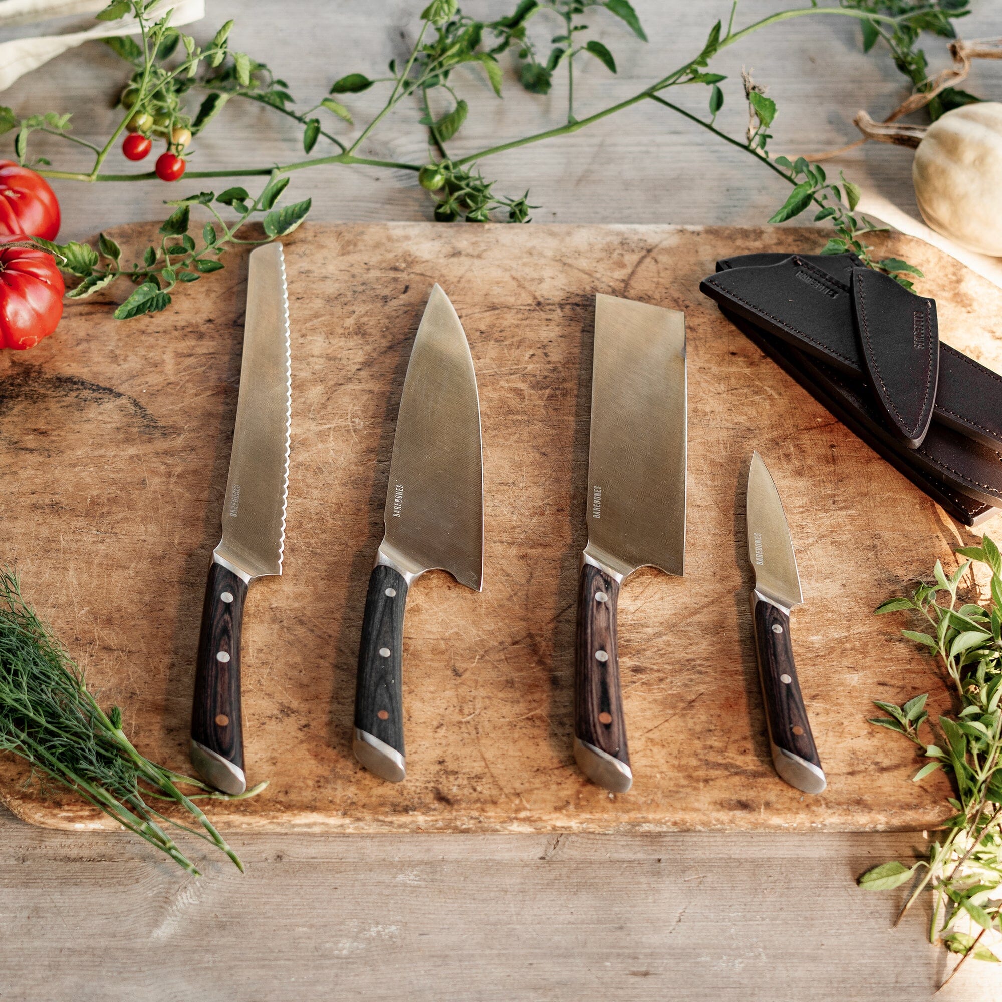 Culinary Chef Knife Set - Japanese-Inspired | Barebones