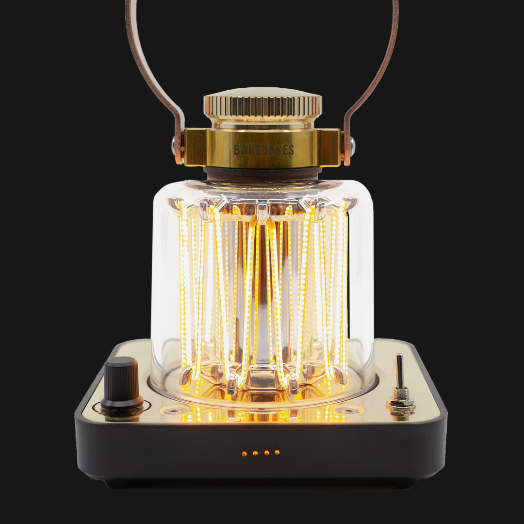 Barebones Block Tower Lantern | Outdoor & Portable Light