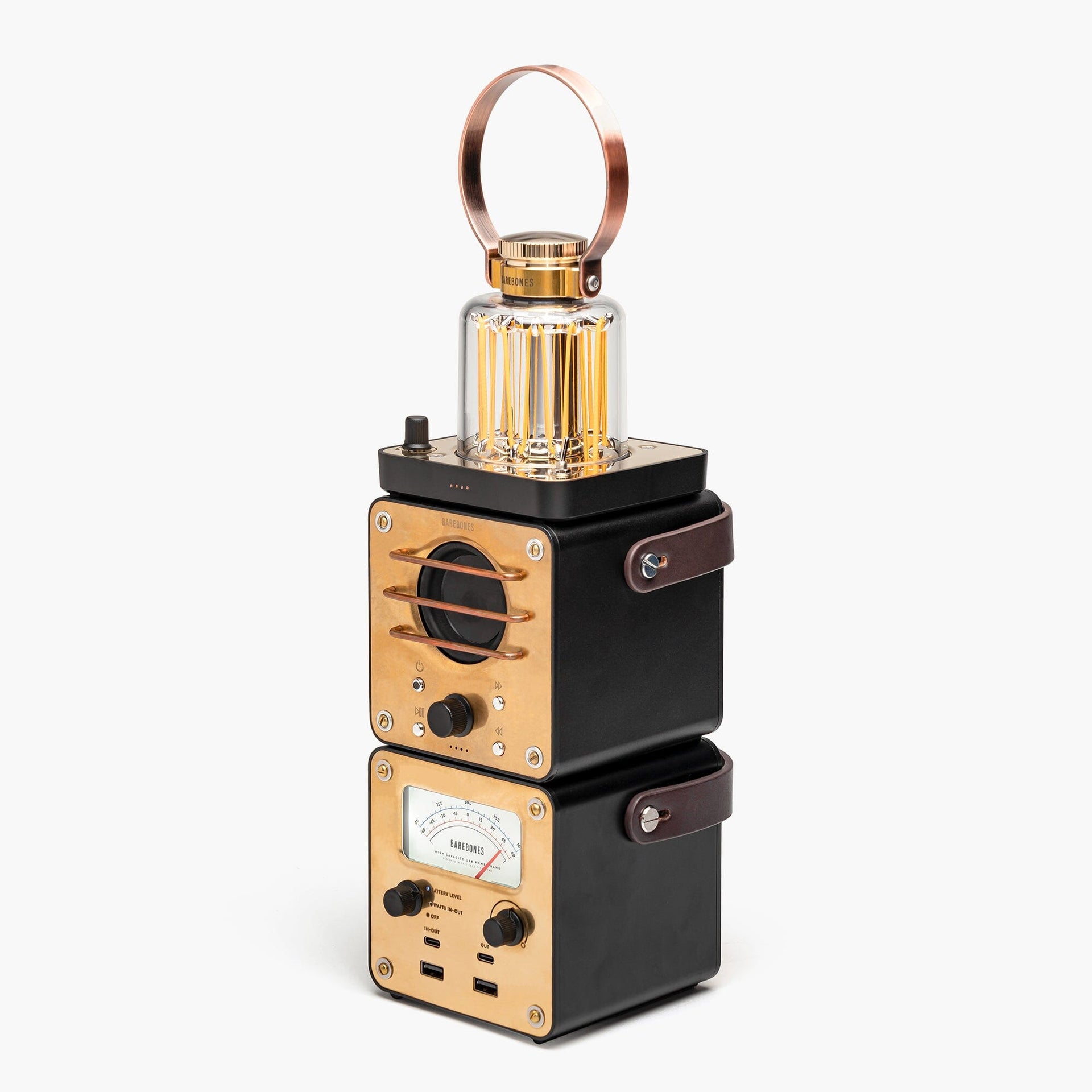 Barebones Block Tower System | Light, Speaker & Power in One