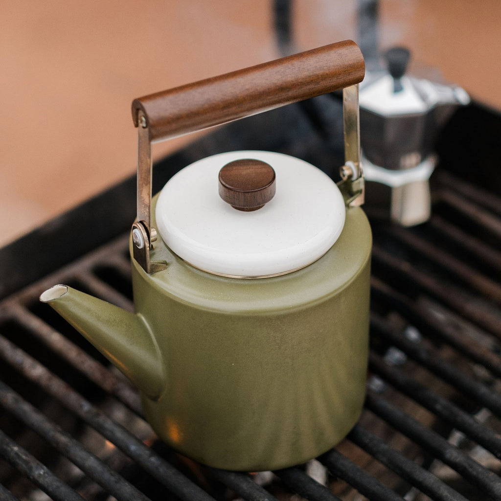 Barebones Enamel Teapot | Enamel Tea Kettle