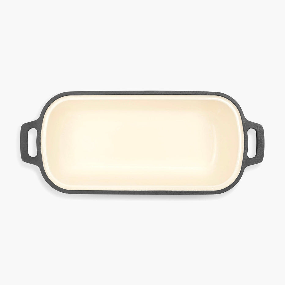 Barebones Enamel Lined Cast Iron Baking Pan | Nonstick Casserole Dish