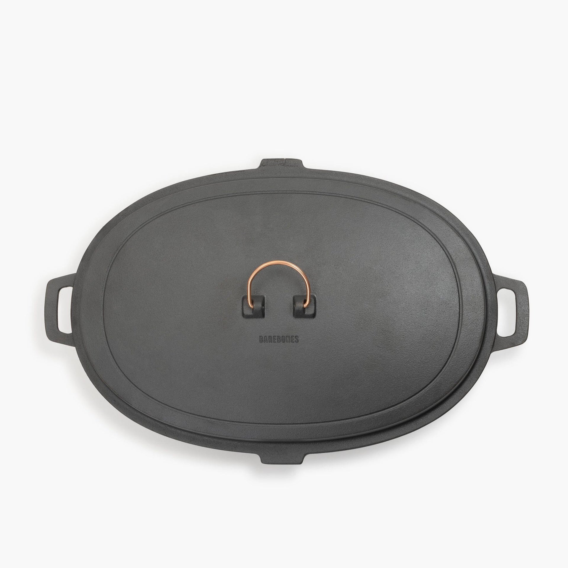 Barebones Enamel Lined Cast Iron Roaster | Enamel Roasting Pan