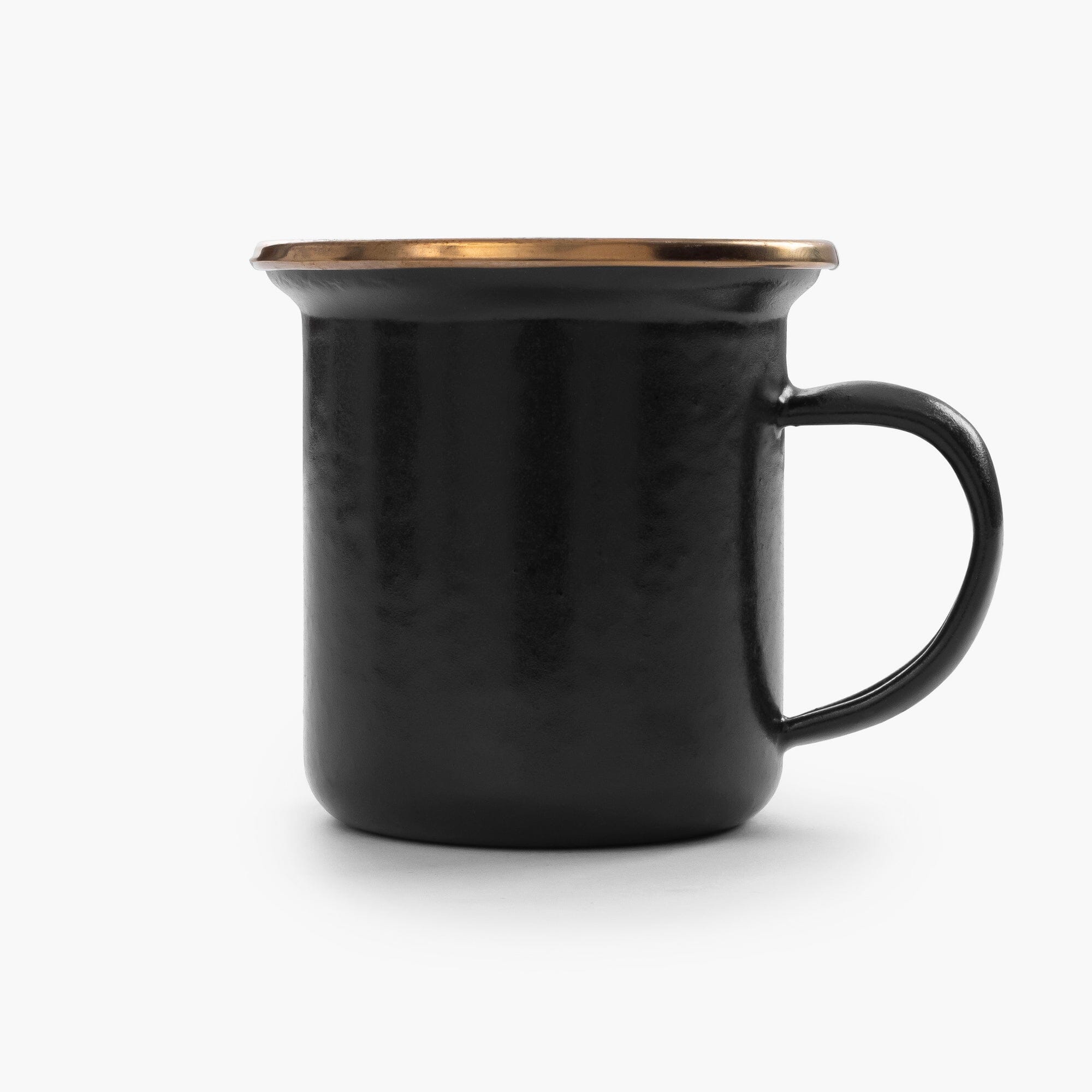 Enamel Espresso Cup Set | 5 oz Enamel Small Cup in Charcoal – Barebones