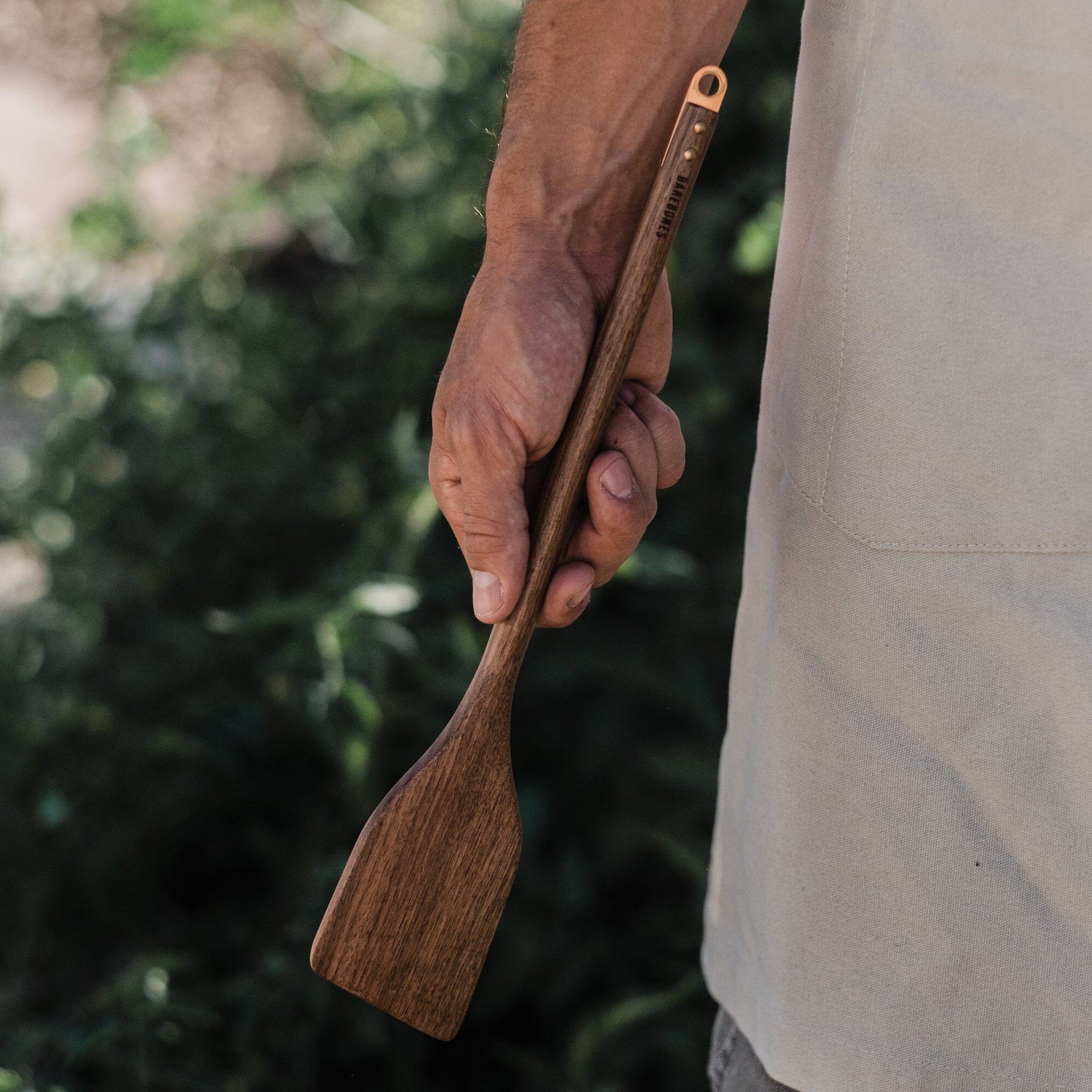 Barebones Walnut Spoon & Spatula Set