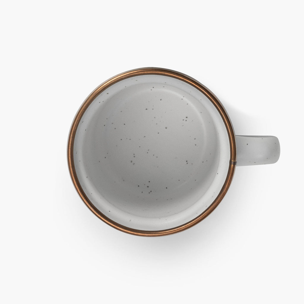 Enamel Espresso Cup Set | 5 oz Enamel Small Cup in Eggshell – Barebones