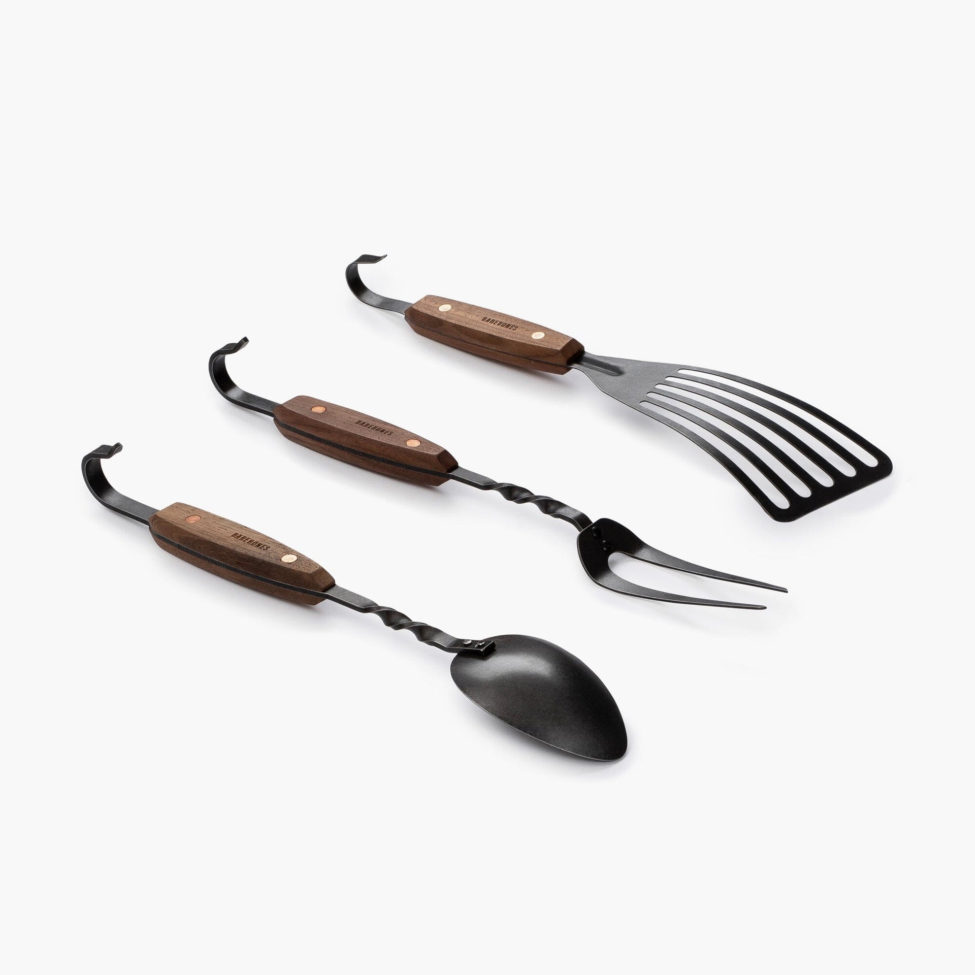 Barebones Essential Grilling Tools | 3‑Piece Bundle