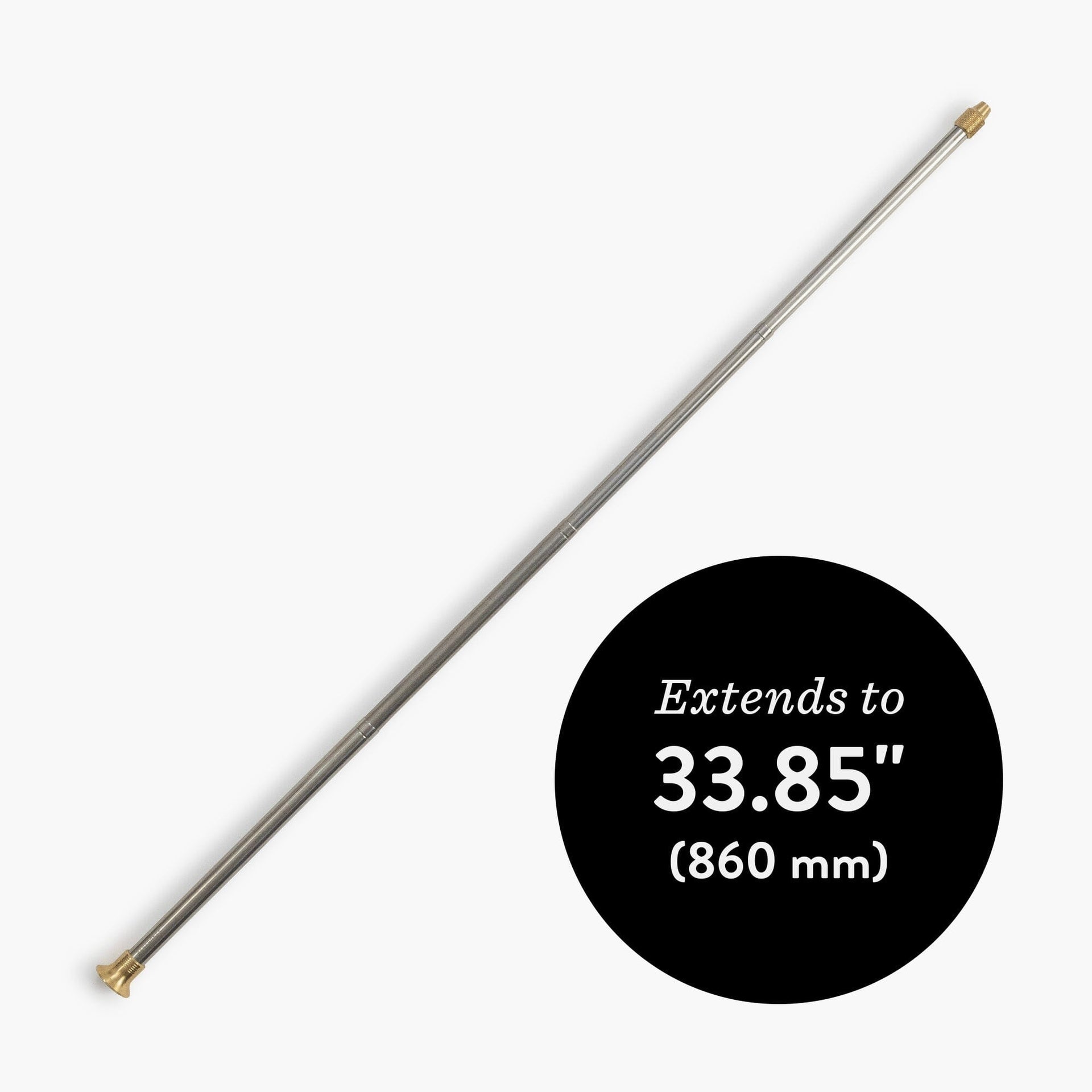 Barebones Telescoping Fire Blower | Brass Fire Blower