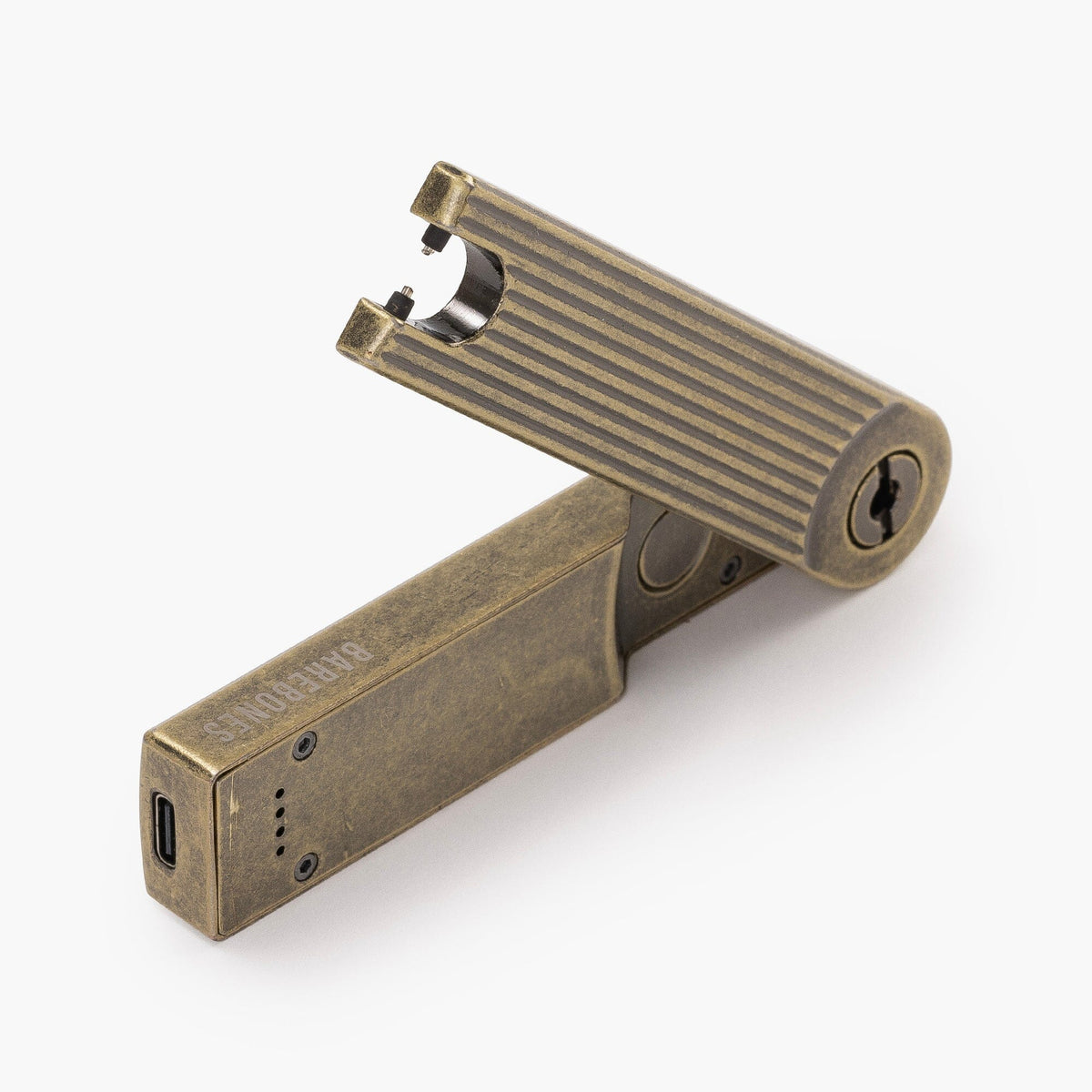 Barebones Electric Plasma Lighter, Brass Reusable Lighter