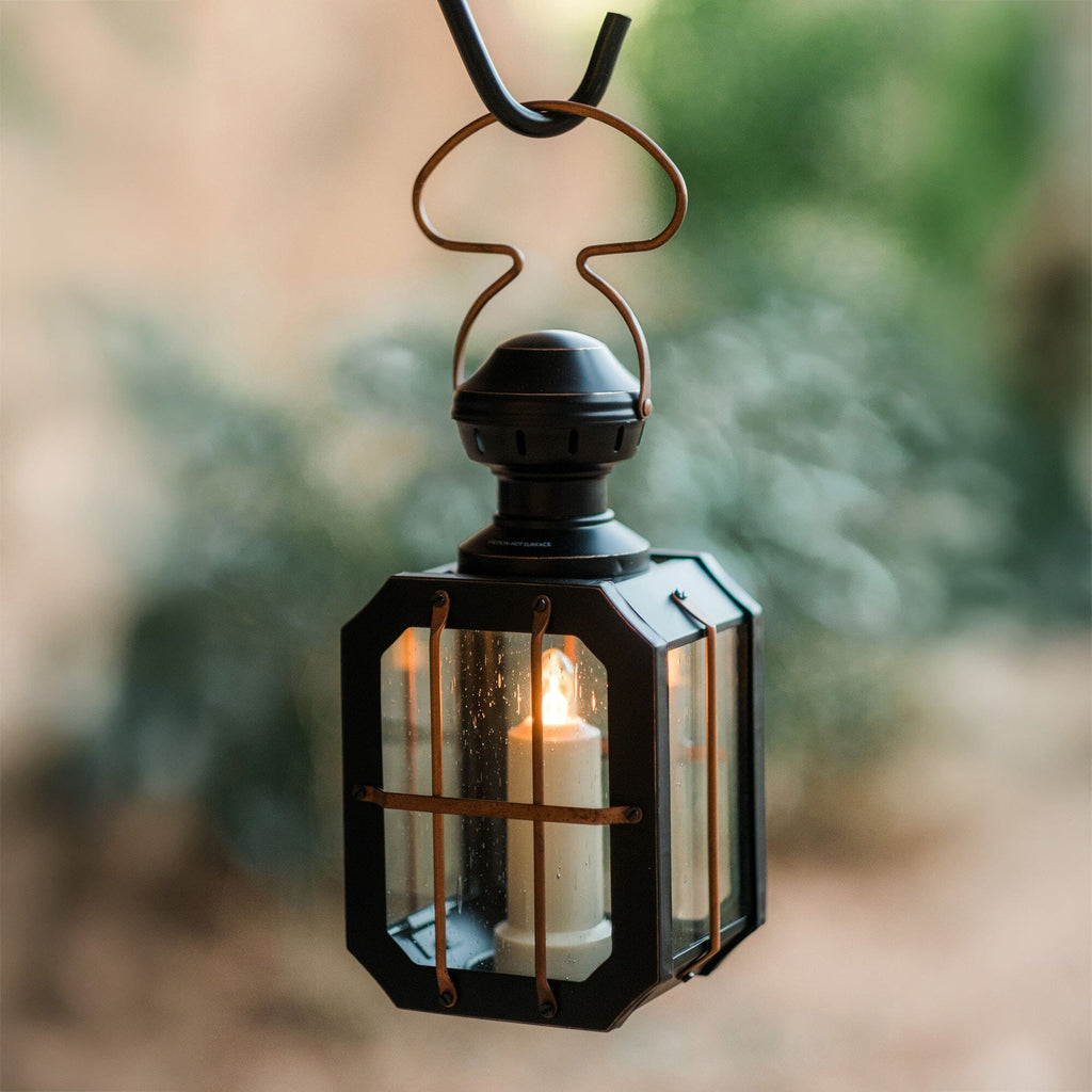 Barebones Box Candle Lantern | Glass Candle Box