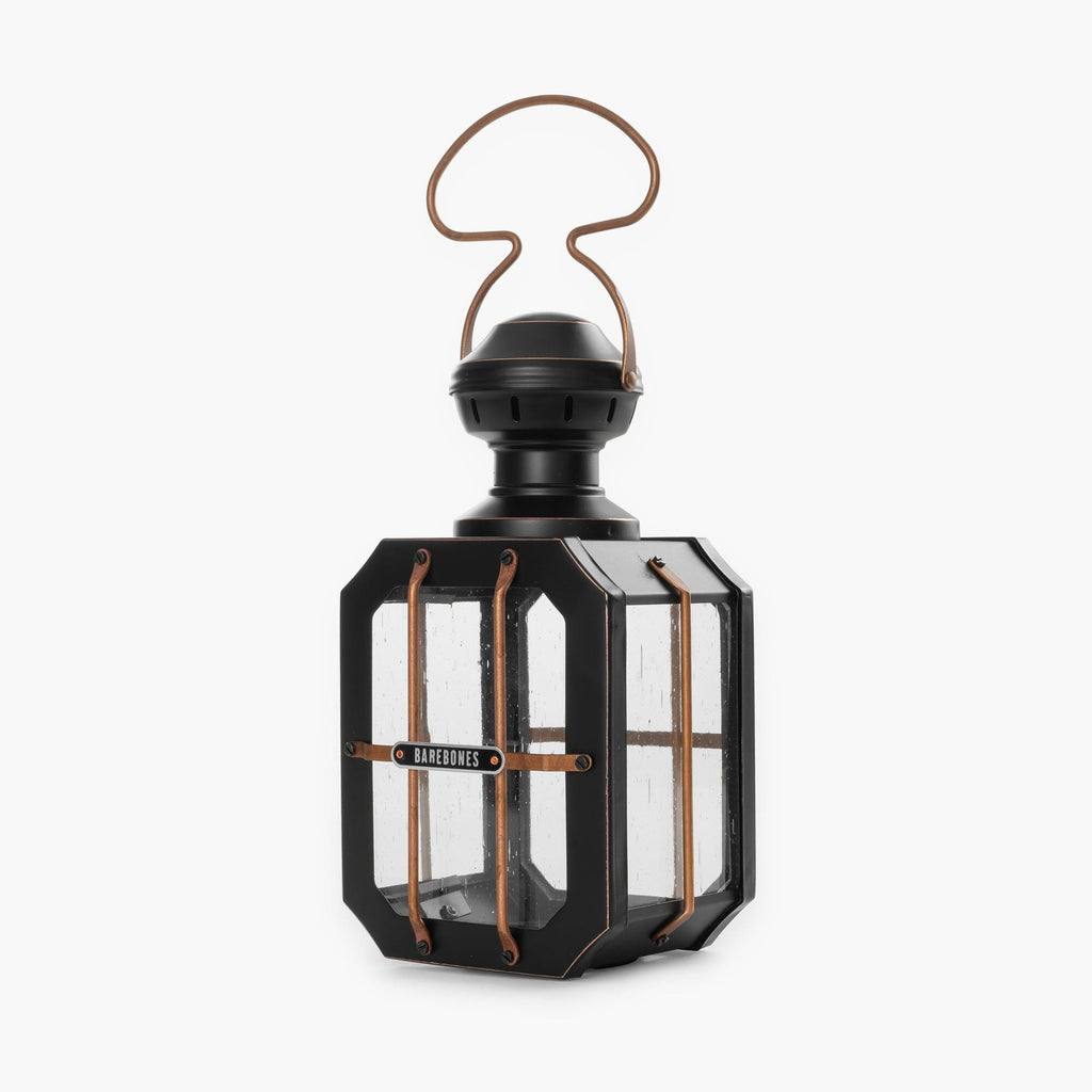 Barebones Box Candle Lantern | Glass Candle Box