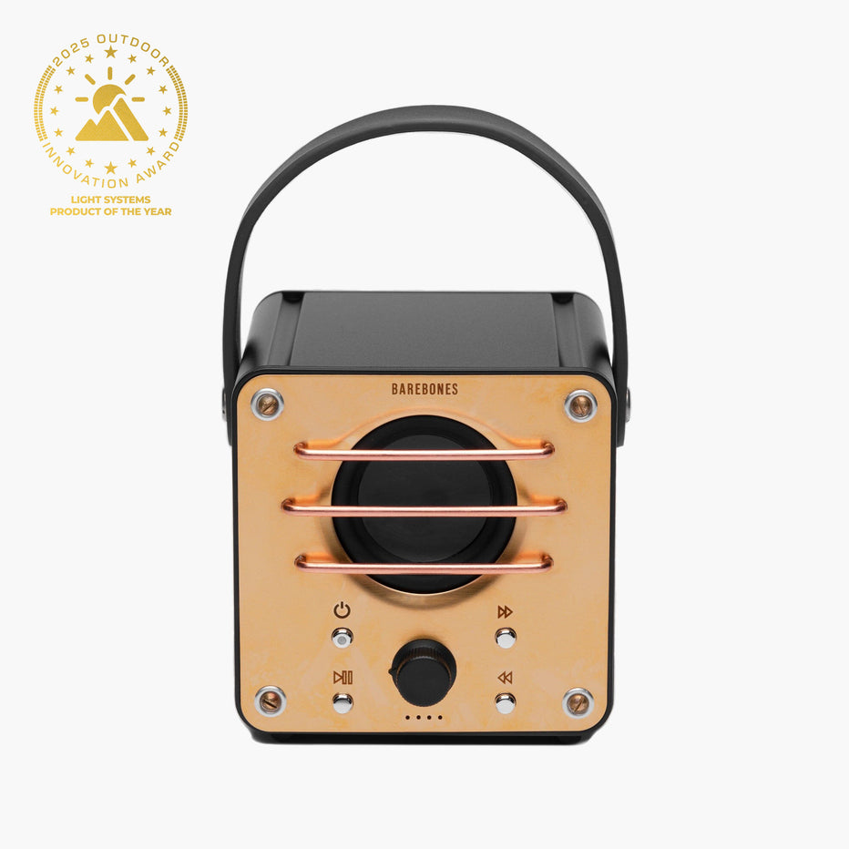 Barebones Block Tower Speaker | Vintage-Inspired Wireless Speaker