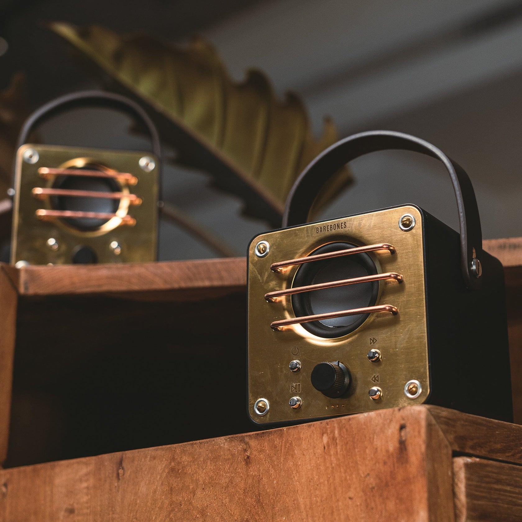 Block Tower Speaker, vintage-inspired wireless speaker – Barebones