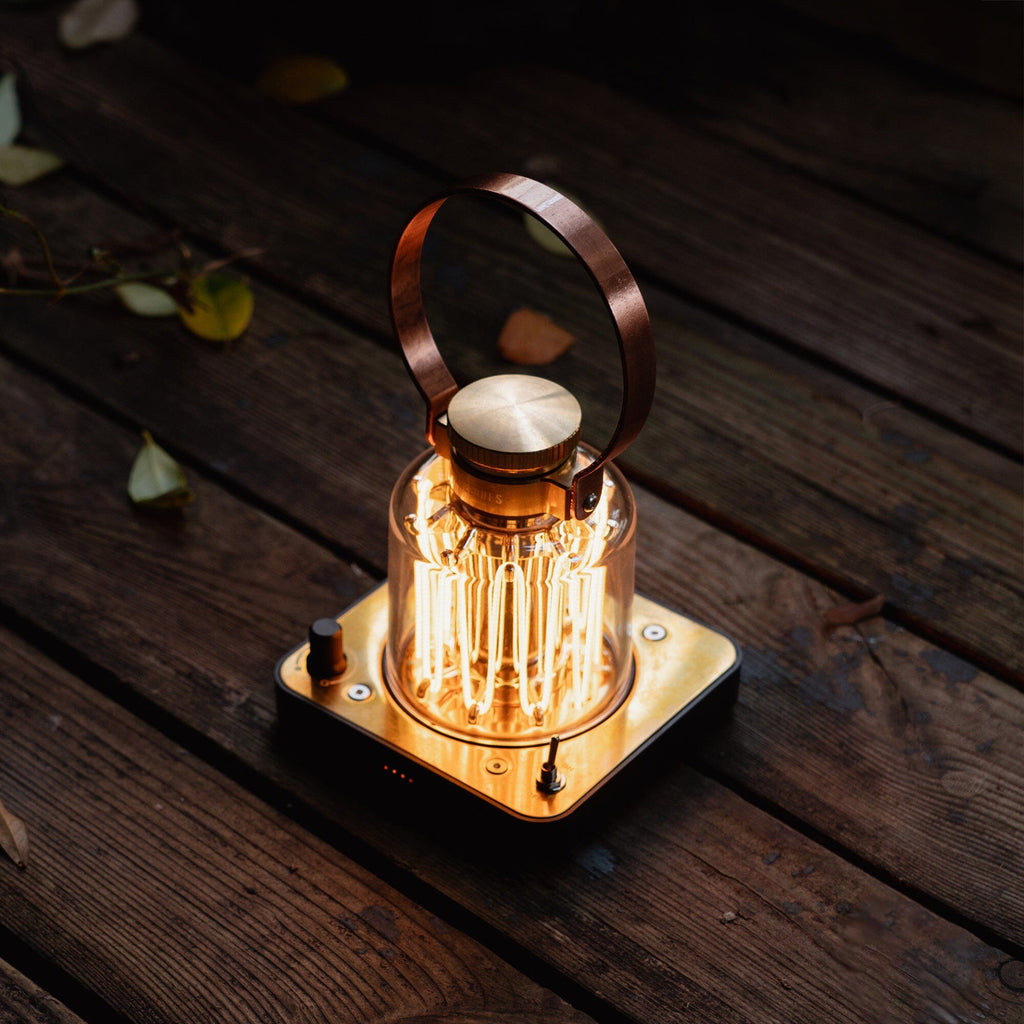 Barebones Block Tower Lantern | Outdoor & Portable Light
