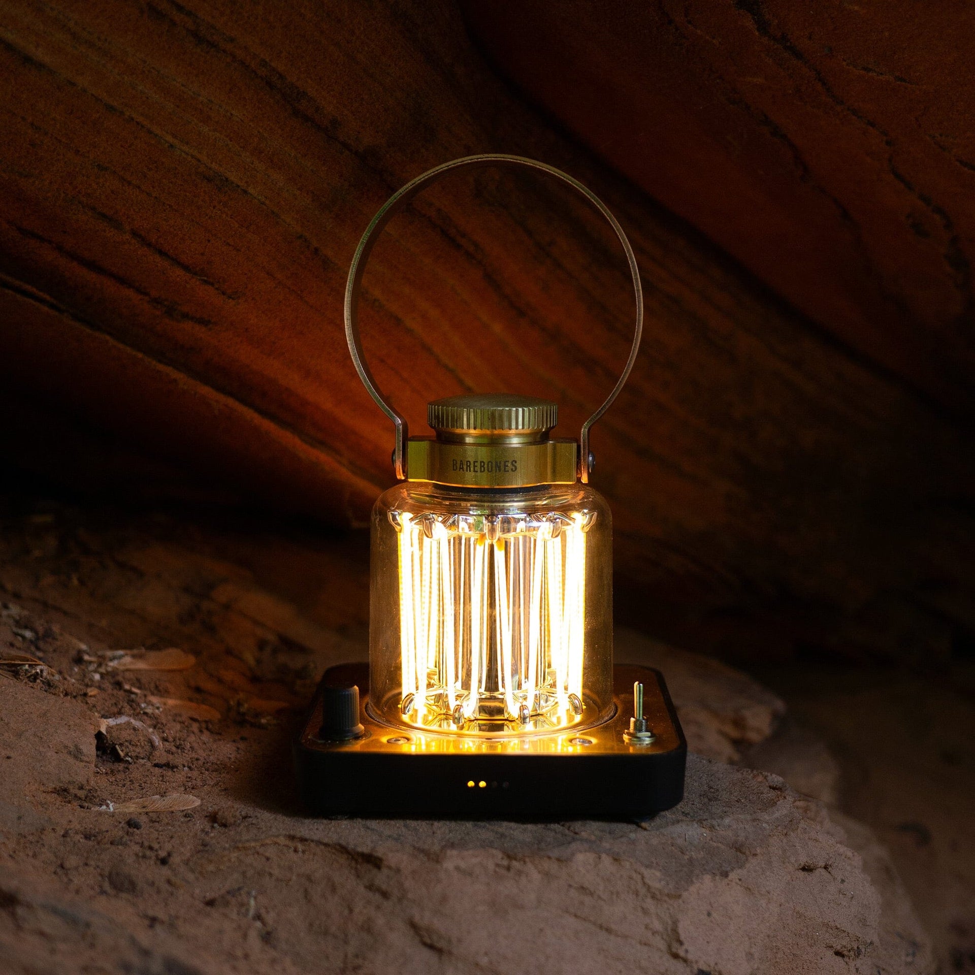 Barebones Block Tower Lantern | Outdoor & Portable Light