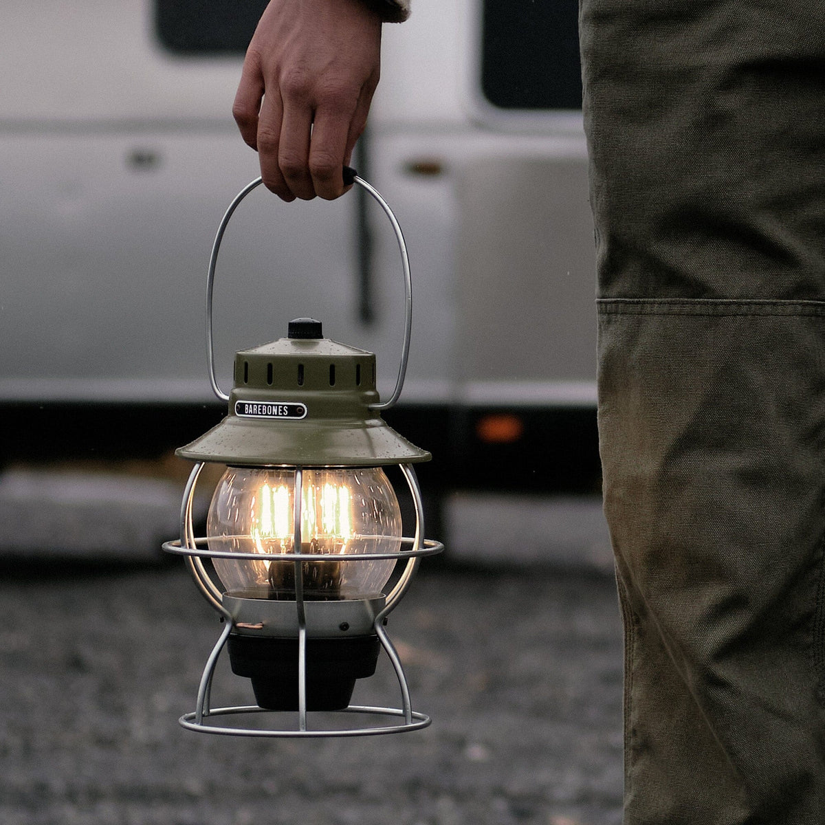 Barebones Railroad Lantern | Camping Lantern