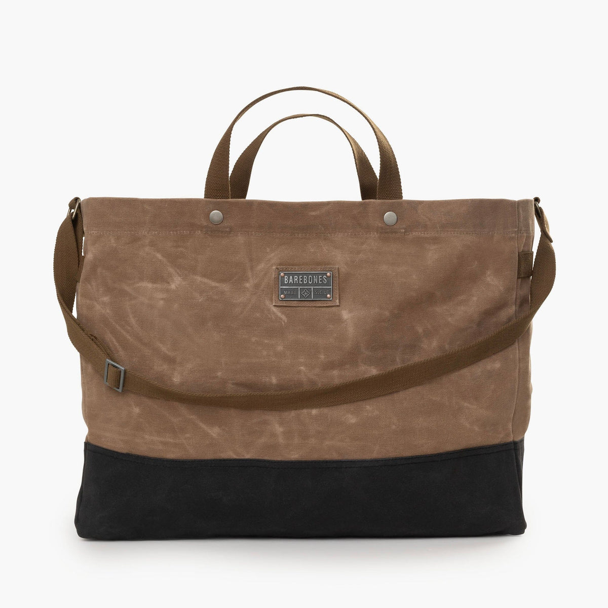 Barebones Waxed Canvas Tote Bags | Oversized Tote