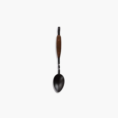 Barebones Cowboy Grill Chef Spoon | Stainless Steel Cooking Spoon