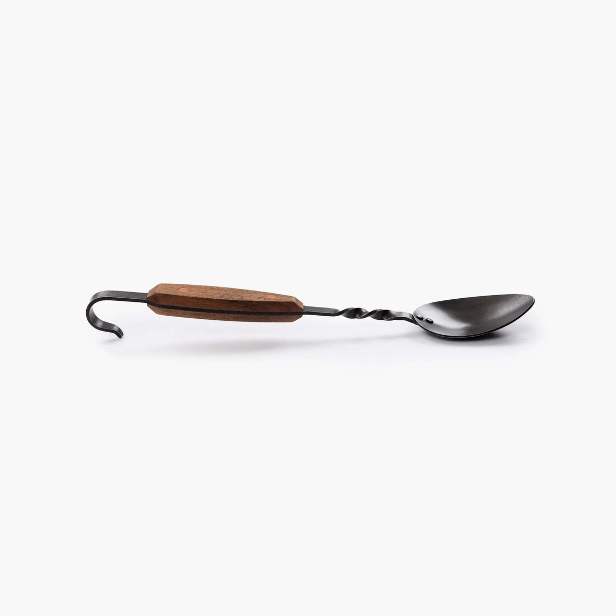 Barebones Cowboy Grill Chef Spoon | Stainless Steel Cooking Spoon