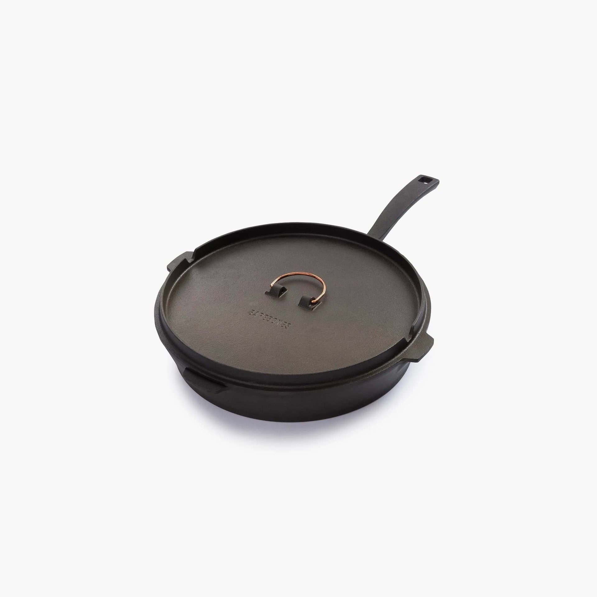 Barebones All-in-One Cast Iron Skillet - Three Sizes Available