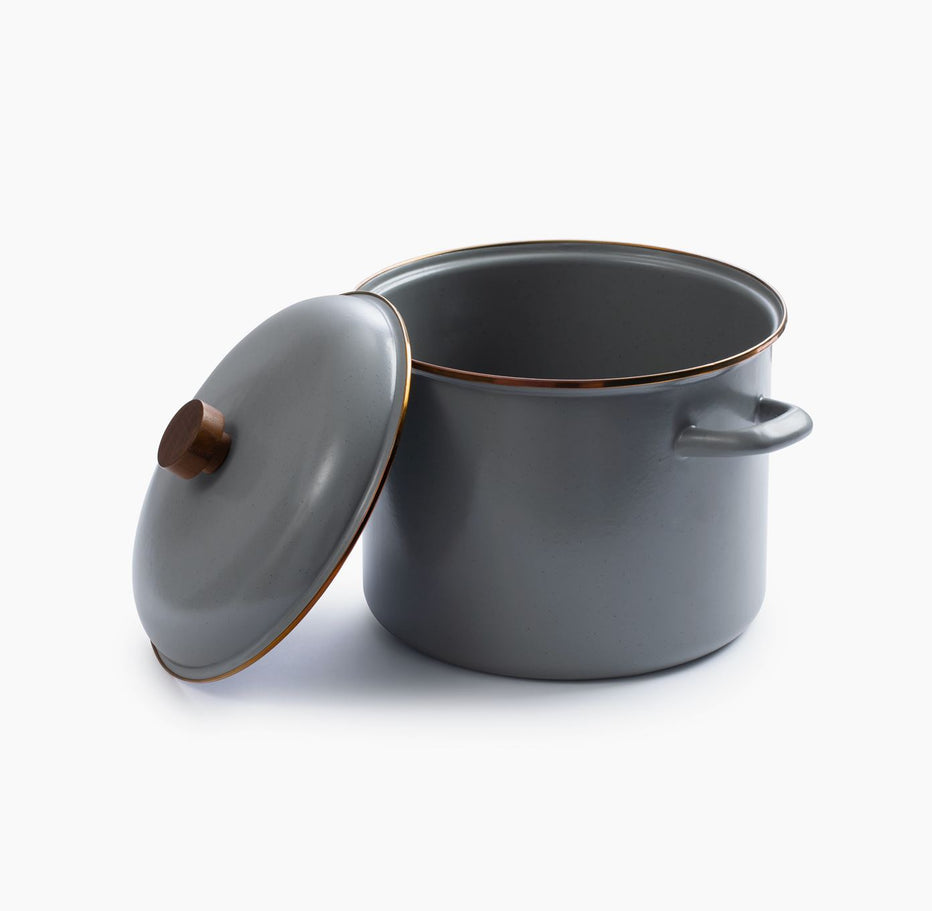 Enamel Stock Pot | Barebones Enamelware