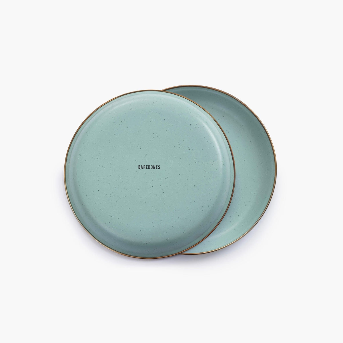 Barebones Enamelware Dining Collection - Mint Enamelware Dishes