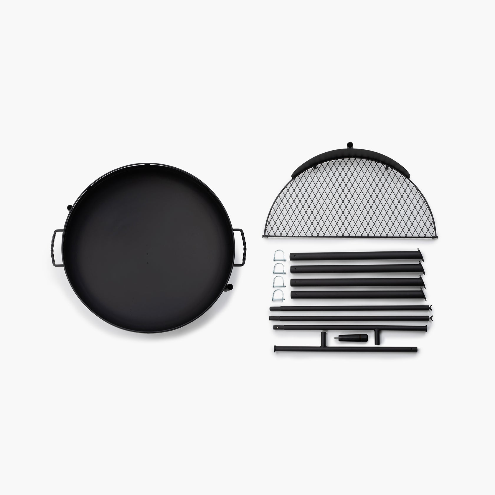 Cowboy Fire Pit Grill - Open-Fire Cooking | Barebones