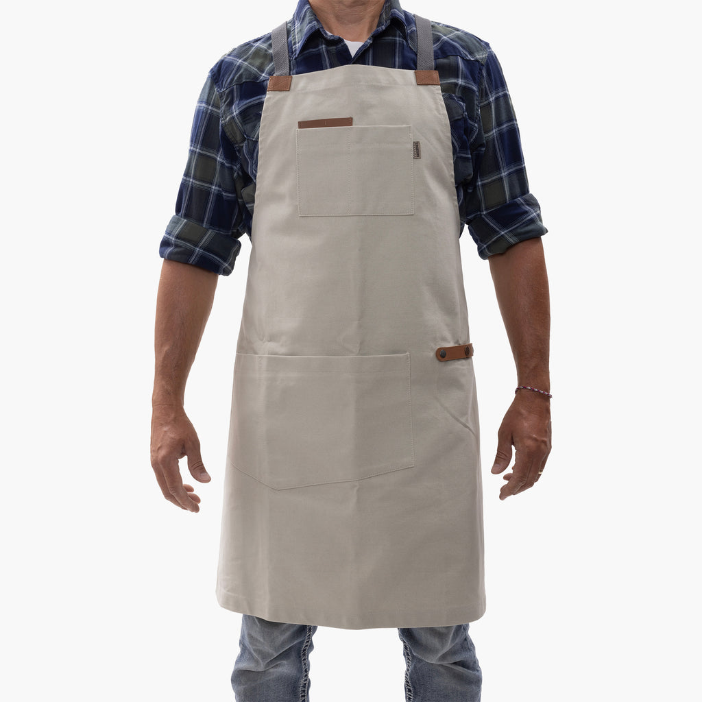 Barebones Chef Grilling Apron | Heavy Duty Cotton Apron