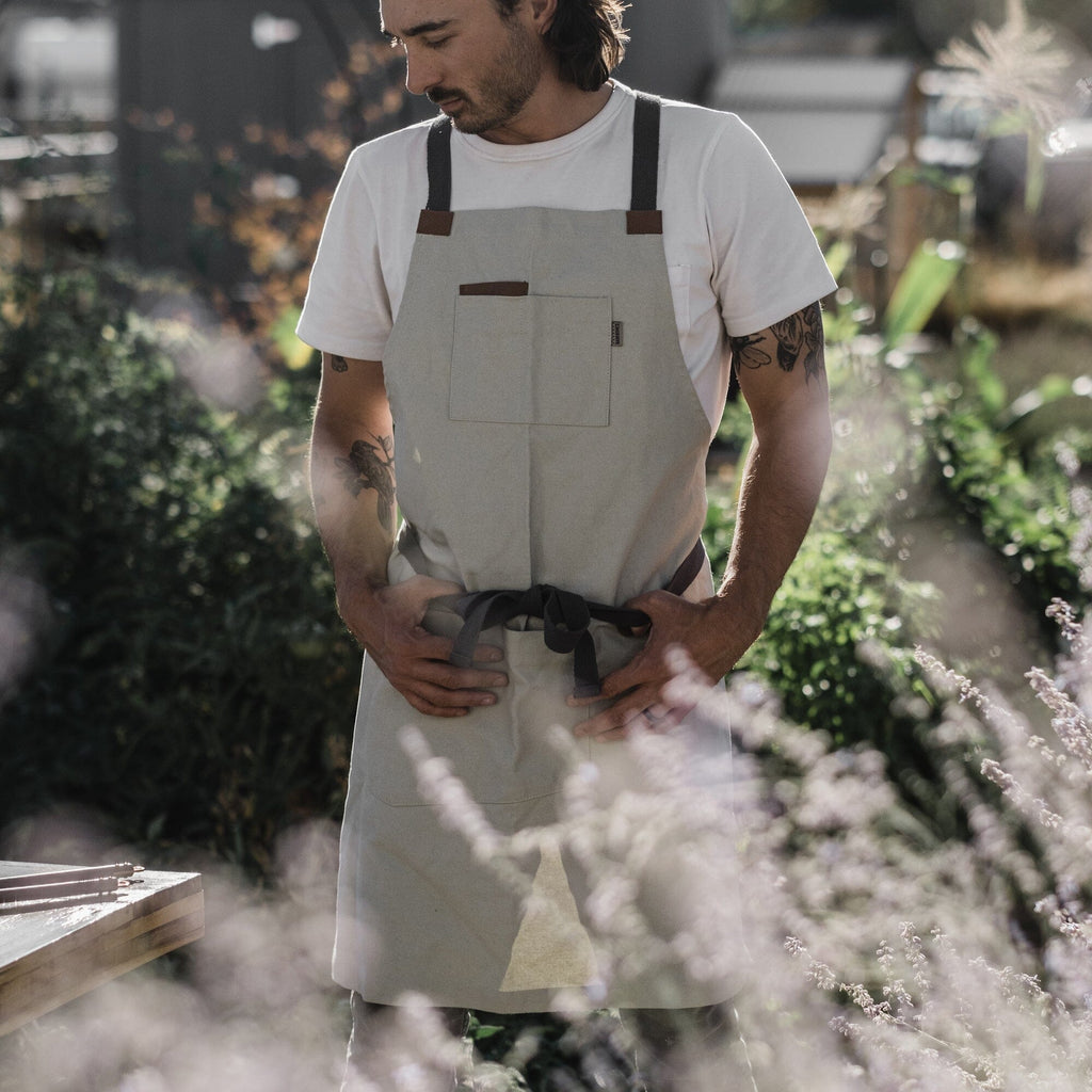 Barebones Chef Grilling Apron | Heavy Duty Cotton Apron