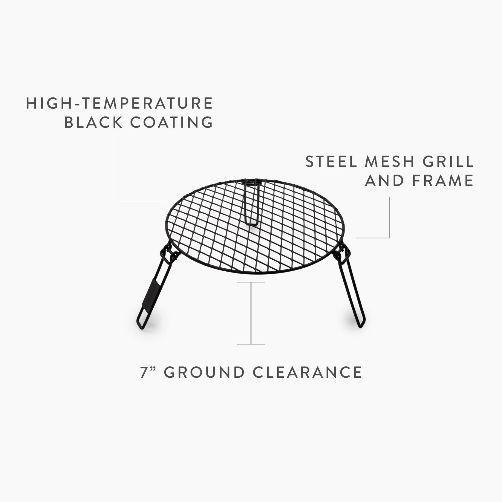 Fire Pit Grill Grate - Circular – Barebones