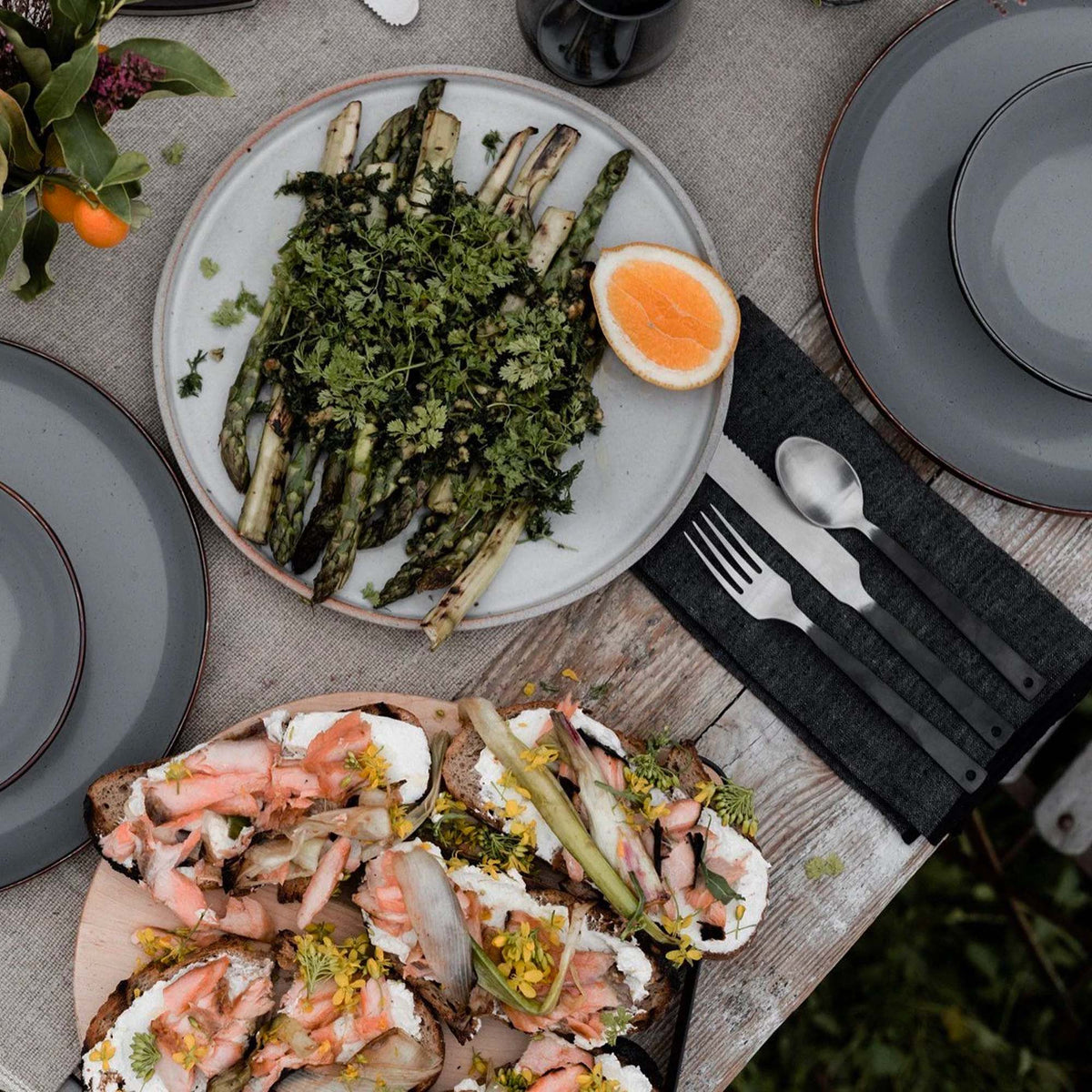 Barebones Flatware | Camp Utensils | Patio Set