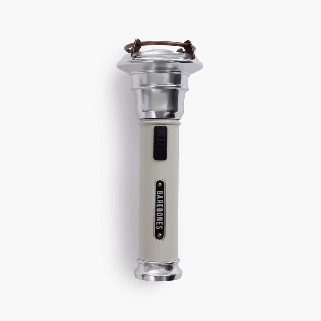 Barebones Vintage Flashlight | USB-Rechargeable Torch