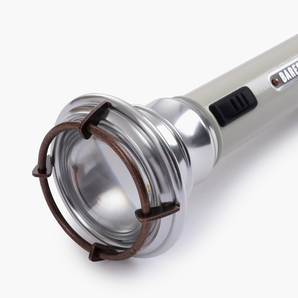 Barebones Vintage Flashlight | USB-Rechargeable Torch