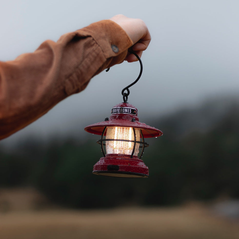 Barebones Edison Mini Lantern | Rechargeable Vintage Light