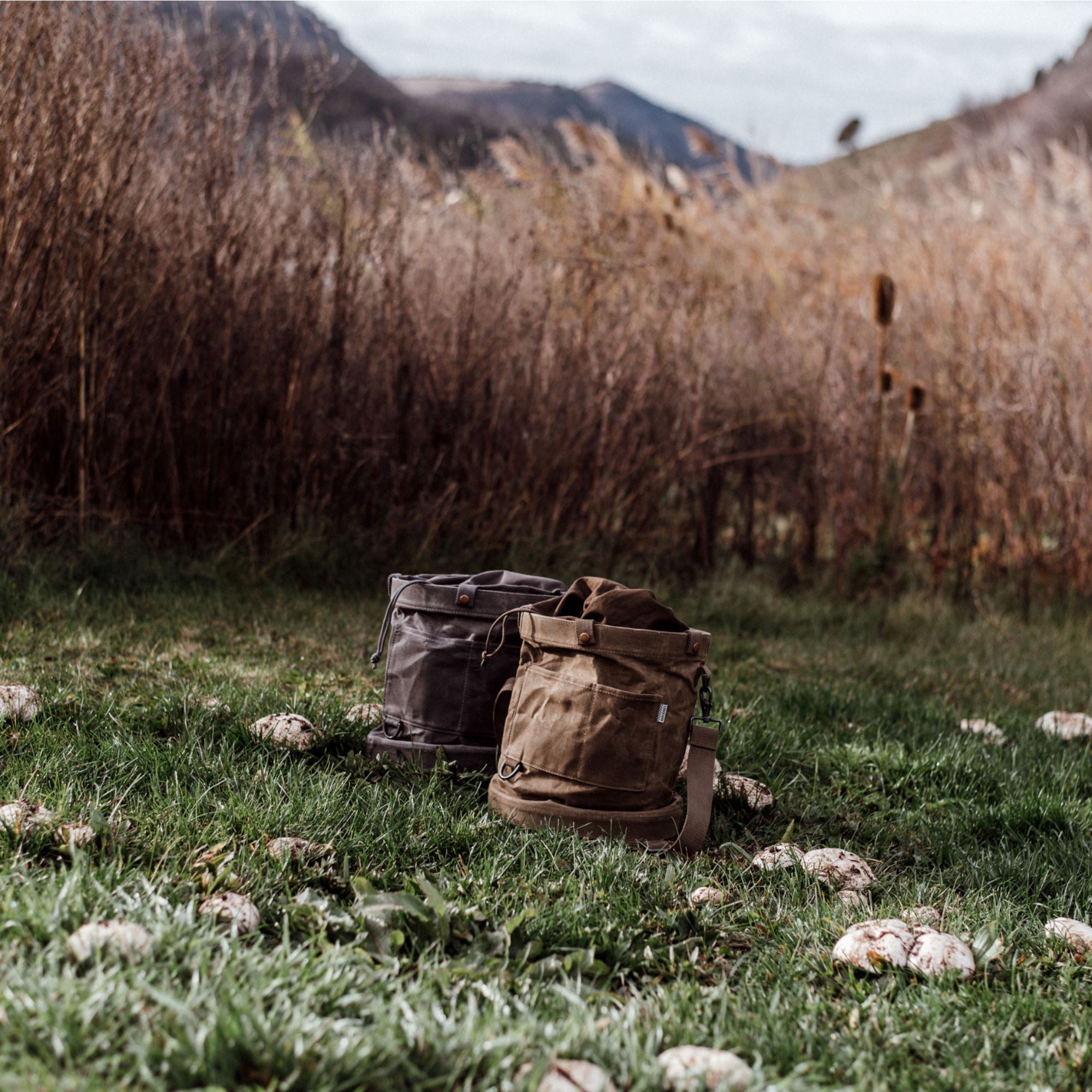 Foraging Bag - Durable Waxed Canvas | Barebones Living