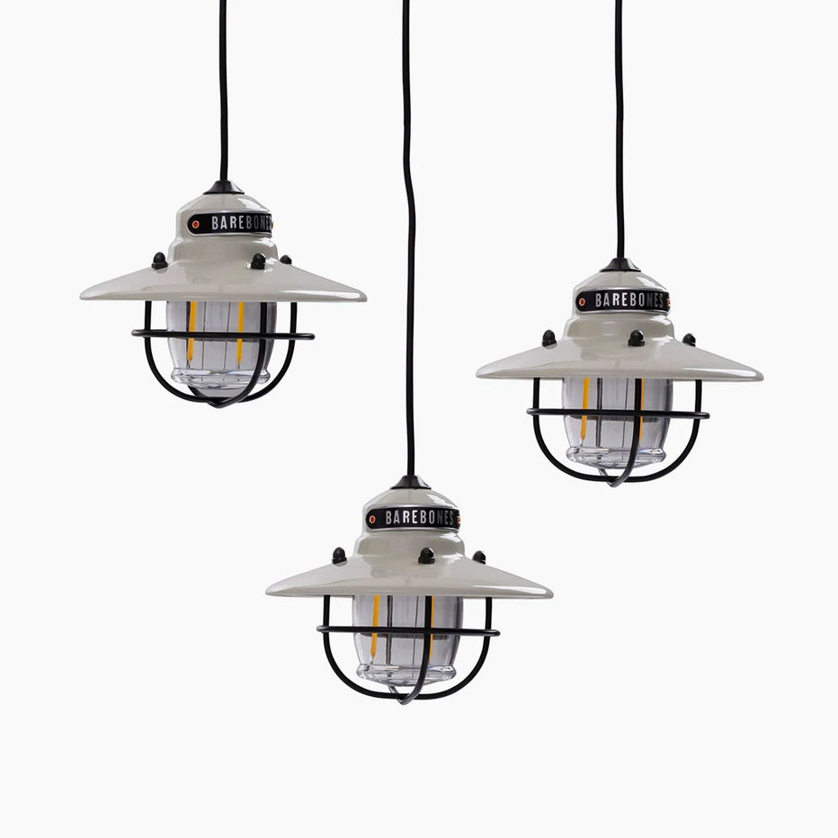 Barebones Edison Pendant String Lights | Outdoor Lighting Set