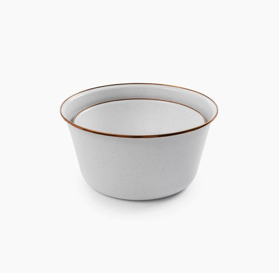 Enamel Mixing Bowl Set | Barebones Enamelware