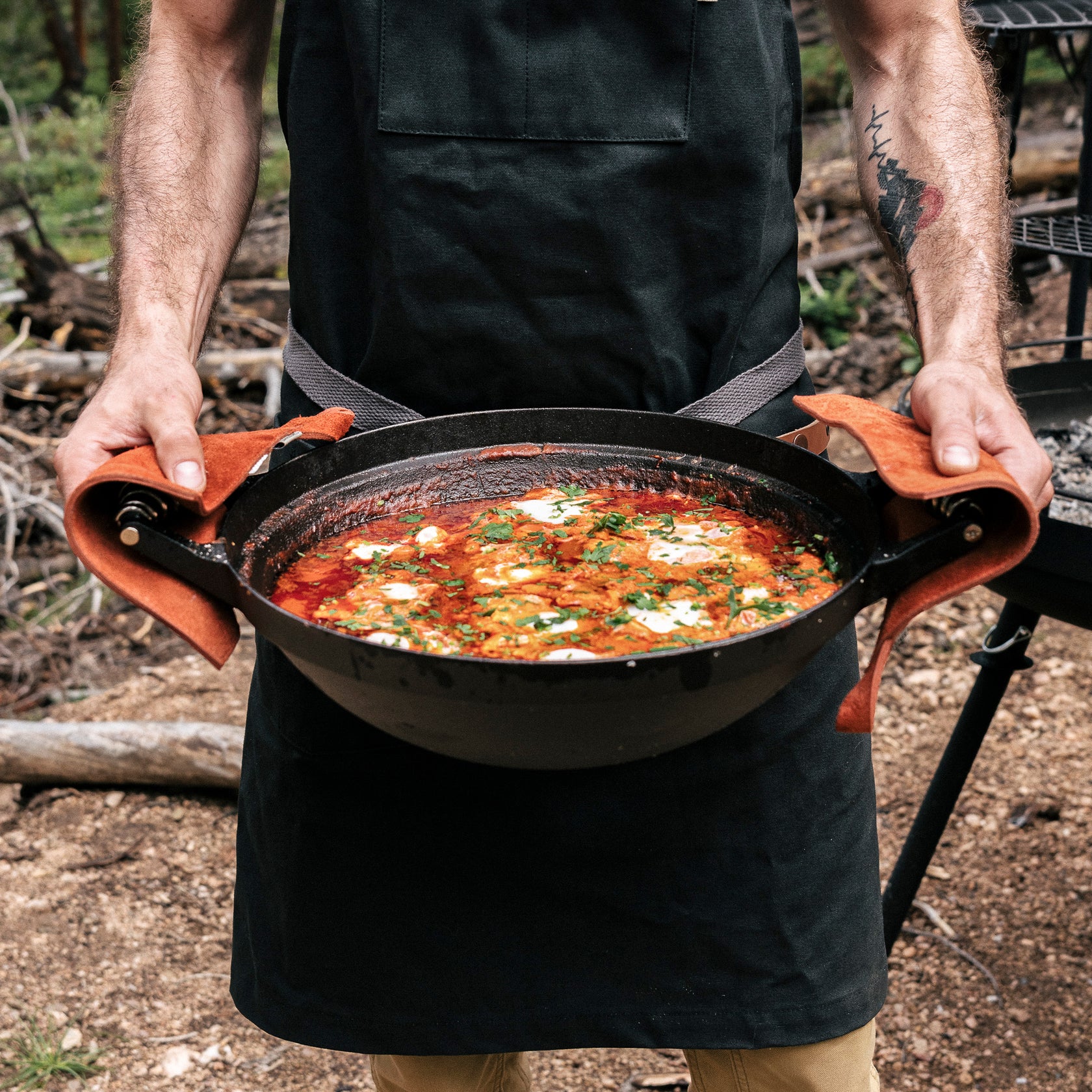 Suede Leather Hot Pad – Barebones